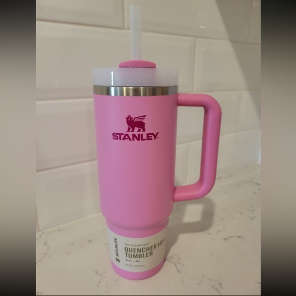 Stanley | Other | Nwt 3 Oz Pink Peony Stanley Quencher Tumbler | Poshmark